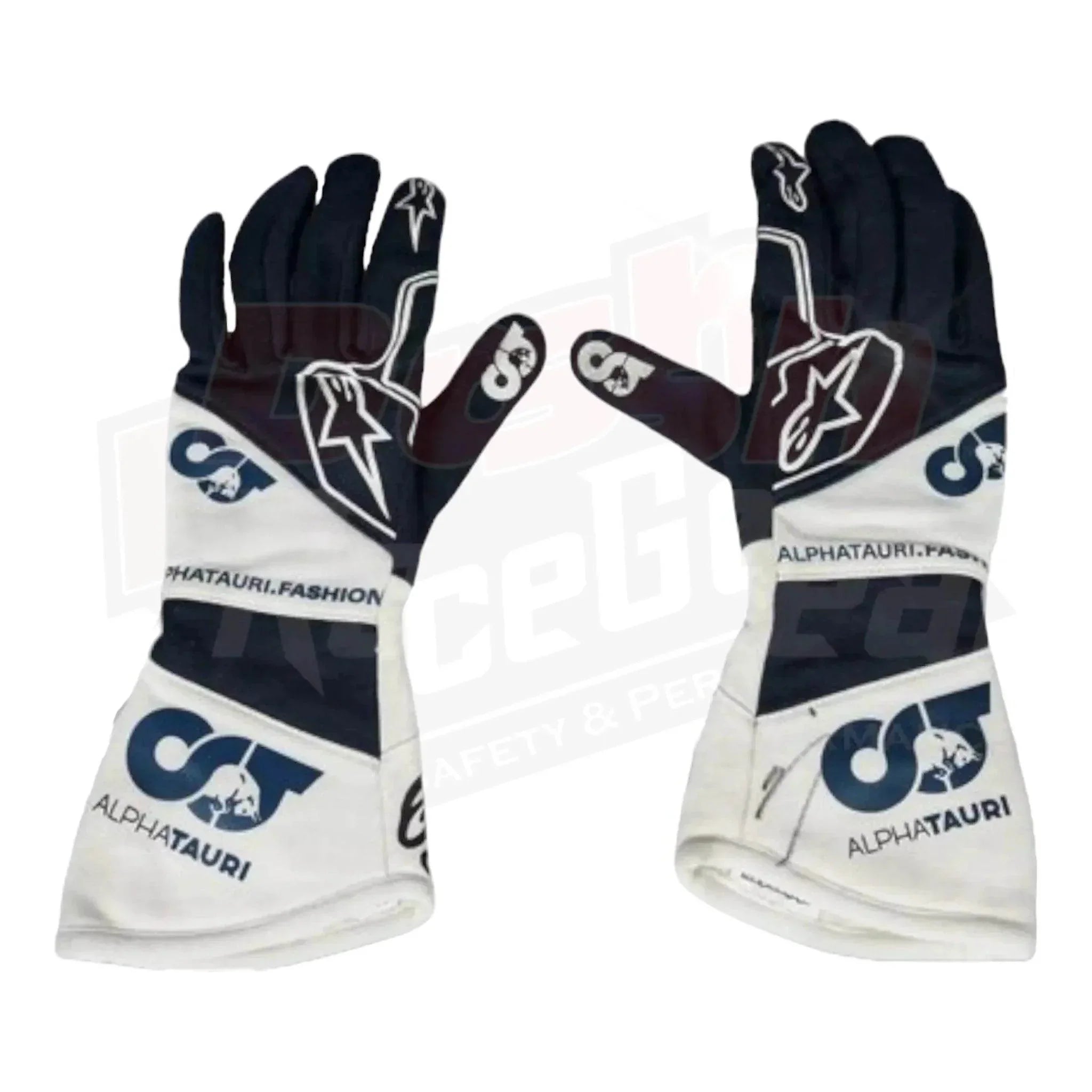 2022 Yuki Tsunoda Scuderia AlphaTauri F1 Race gloves | DASH RACEGEAR ...